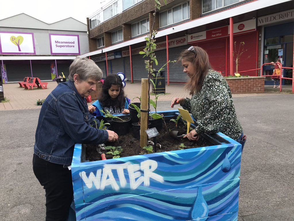 Meanwood Precinct beds – Incredible Edible Leeds